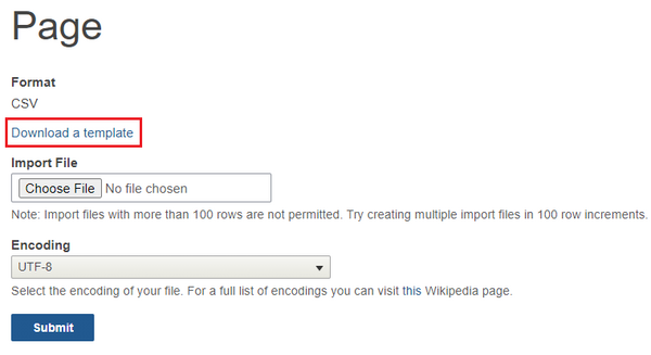 Importing Pages | OpenScholar Documentation